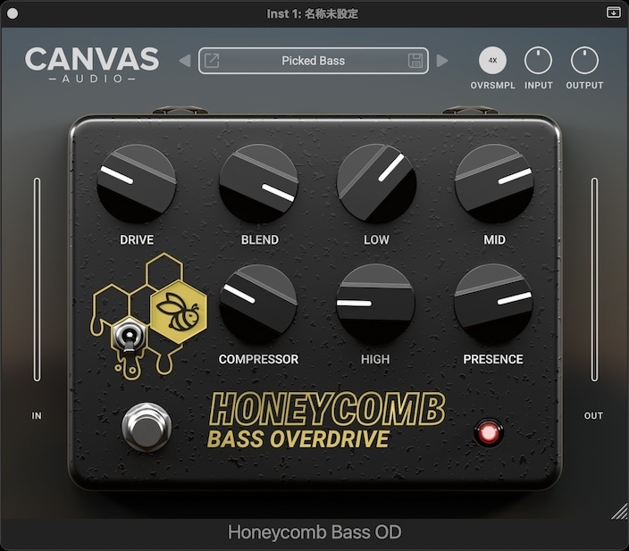 Honeycomb Bass ODに心酔したデモ: 左近治の囈（たはごと）